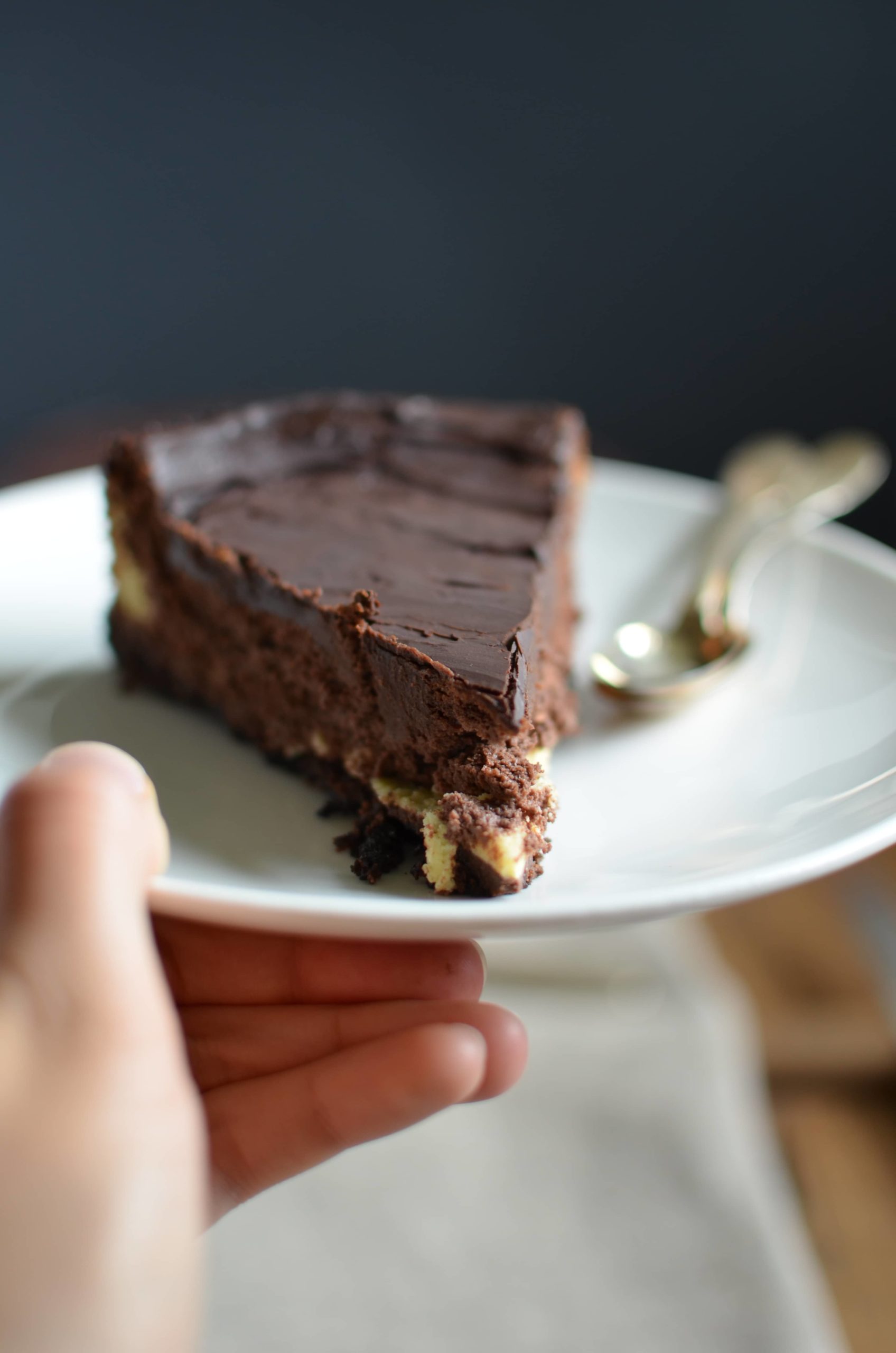 Un cheesecake au chocolat - Voyage Gourmand